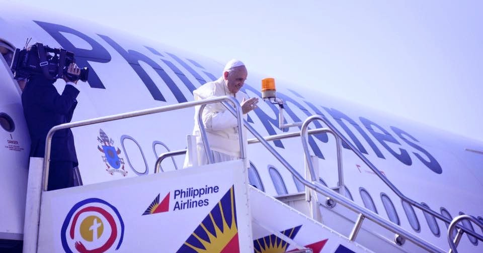Philippine Airlines: Remembering the Papal Flight with Pope Francis ...
