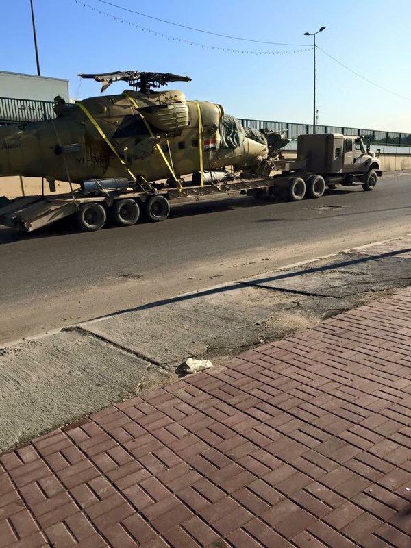 Asian Defence News: Mi-35 attack helicopter belonging to Iraq's army ...
