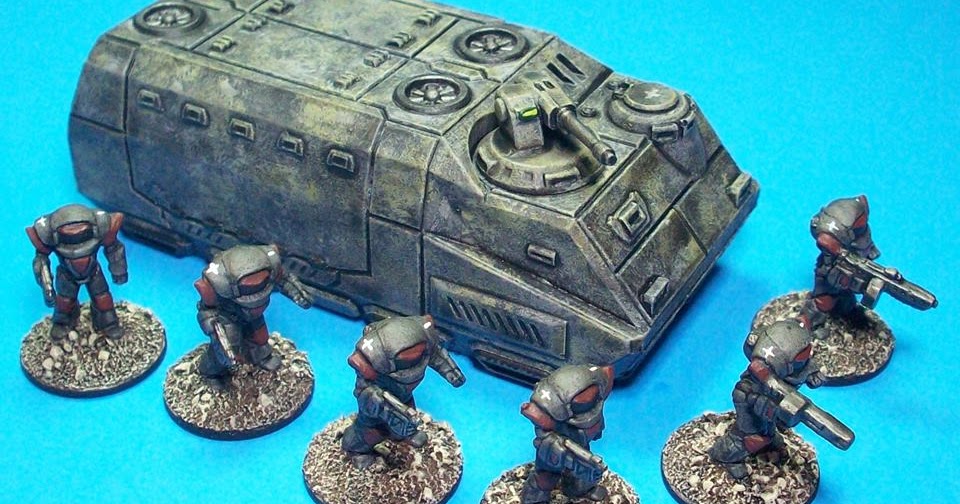 Brazos Evil Empire: GZG's NSL Power Armored Infantry