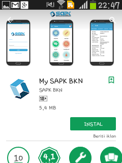 Cara Instal Aplikasi MySAPK BKN di Android - TozSugianto