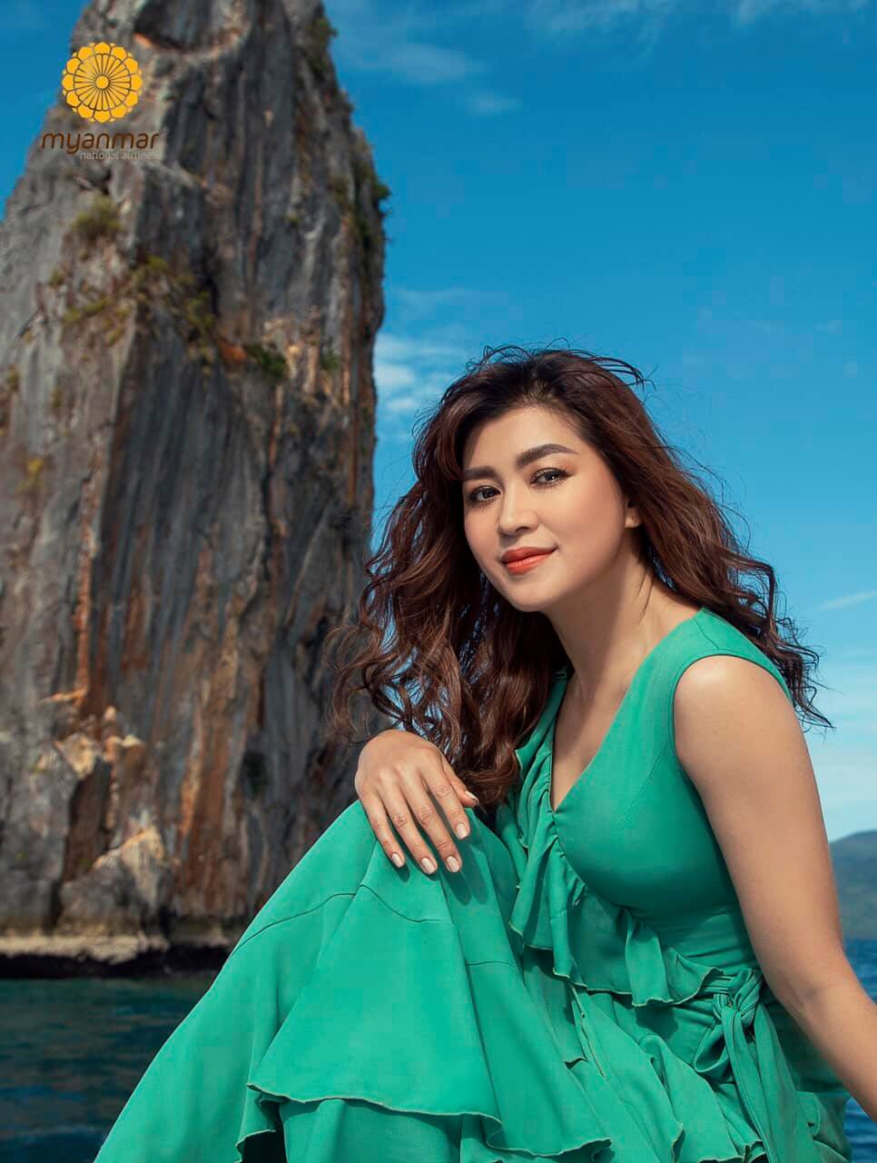 Eaindra Kyaw Zin : MNA Inflight Magazine Photoshoot