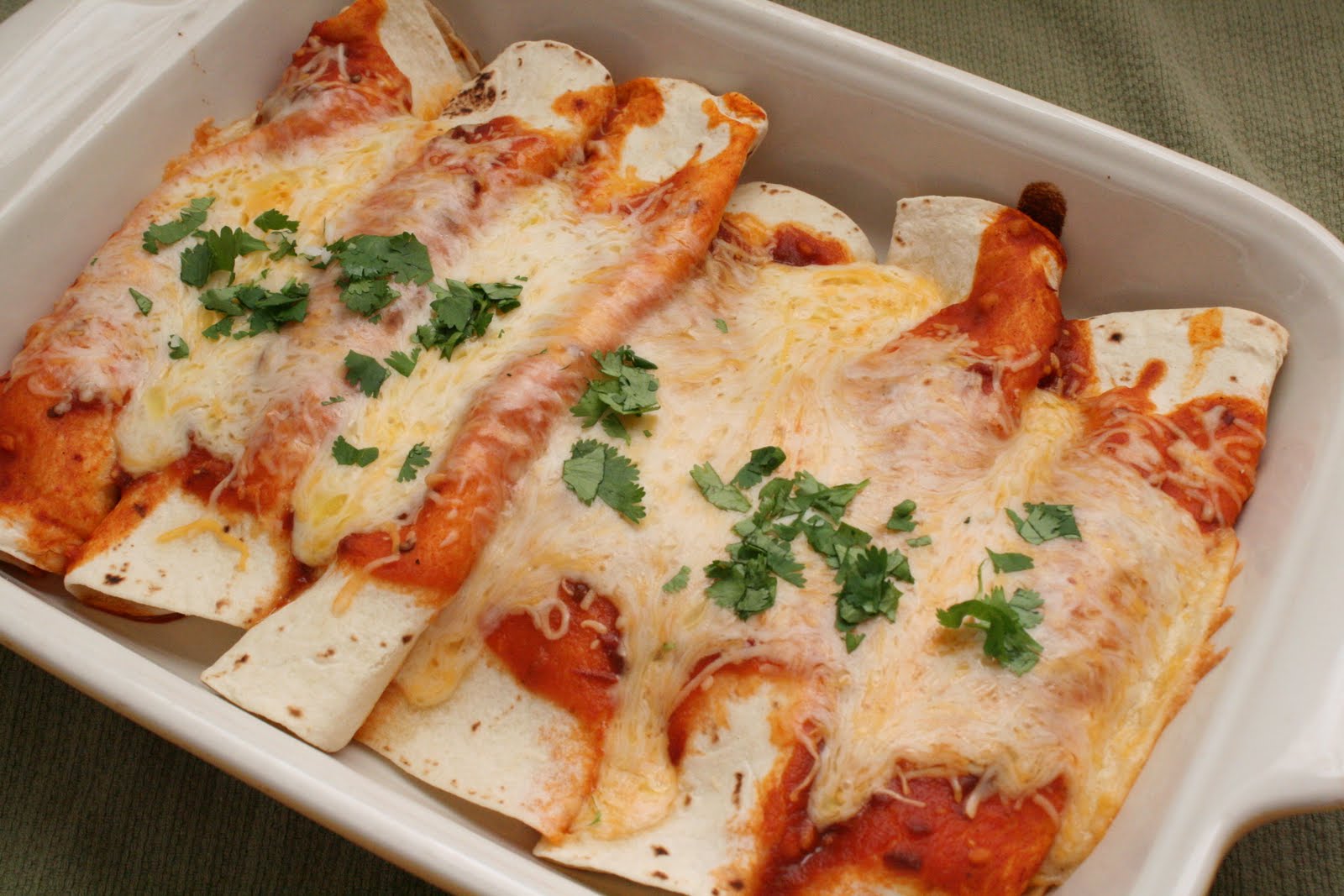 Grain Crazy: Yummy Enchiladas for Halloween night