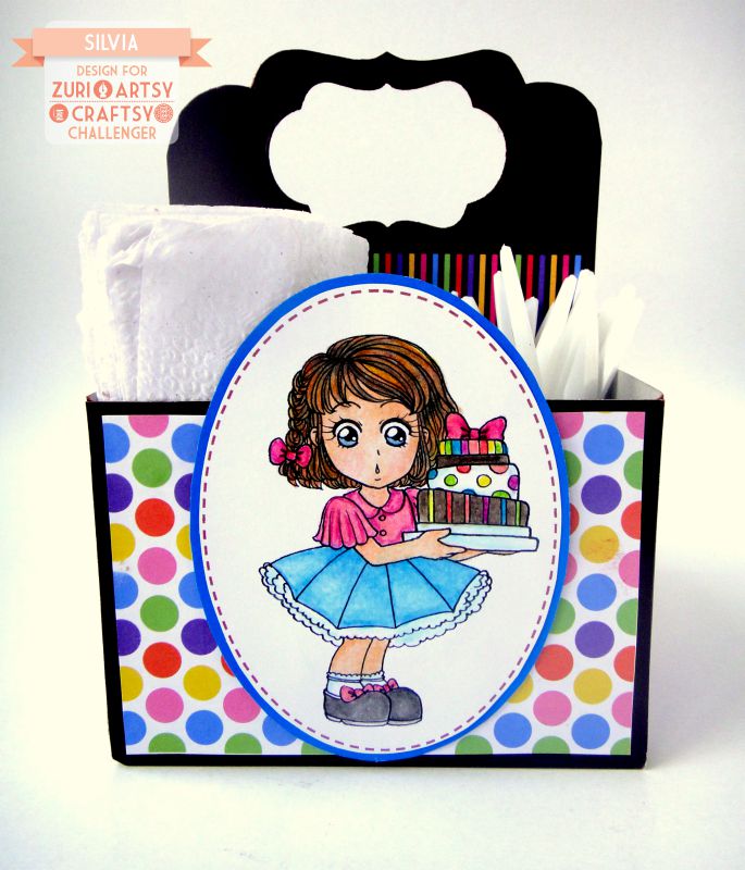 Silvia Scrap: Reto # 24 en Zuri Artsy Craftsy. Cumpleaños