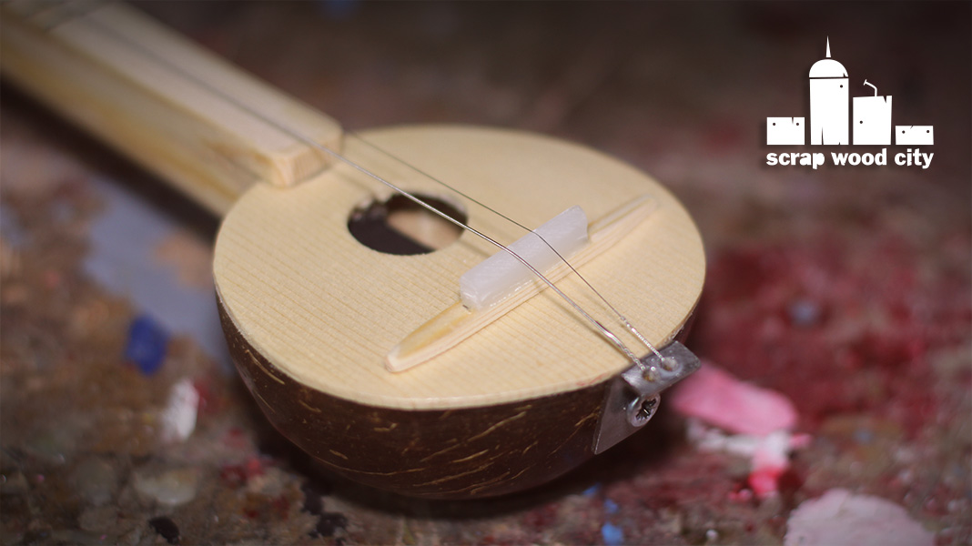 scrap wood city: How to make a 2 string musical instrument out of ...