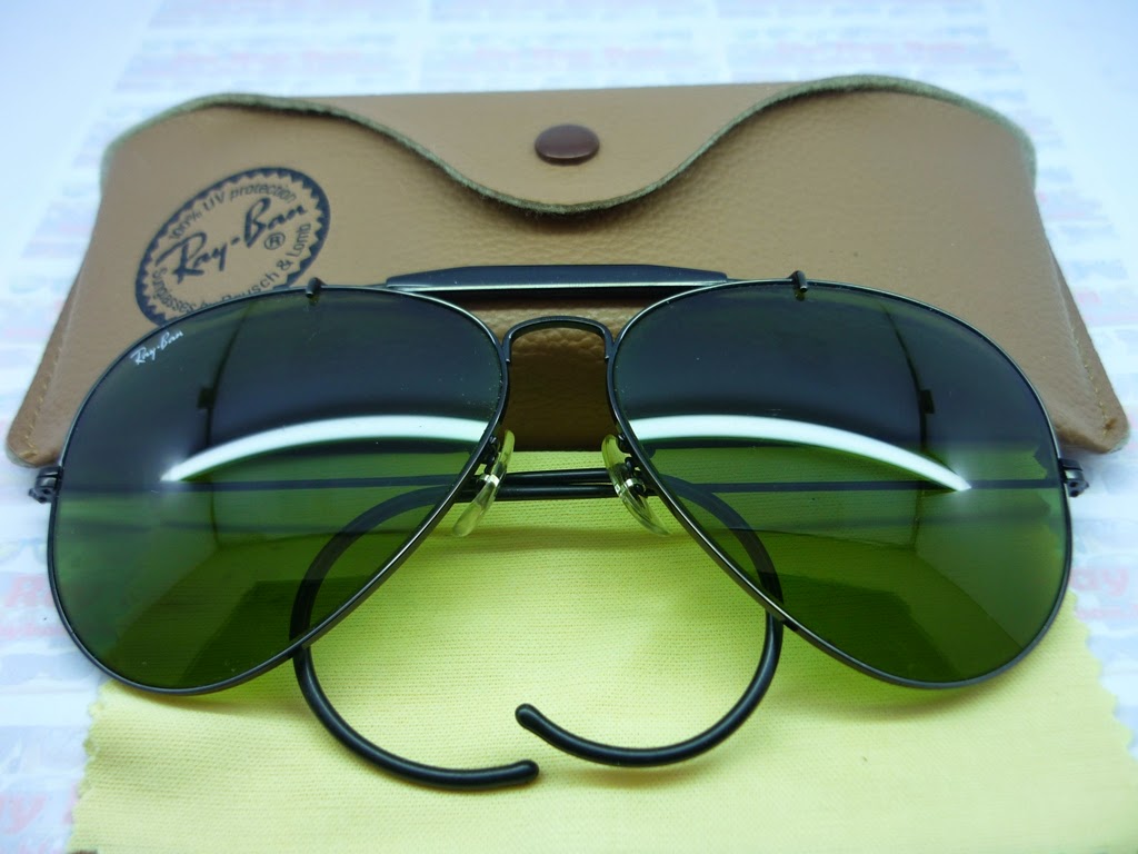 Ray Ban Outdoorsman II Blackchrome Spring RB3 saiz 62mm[SOLD] ~ Joe Ray Ban