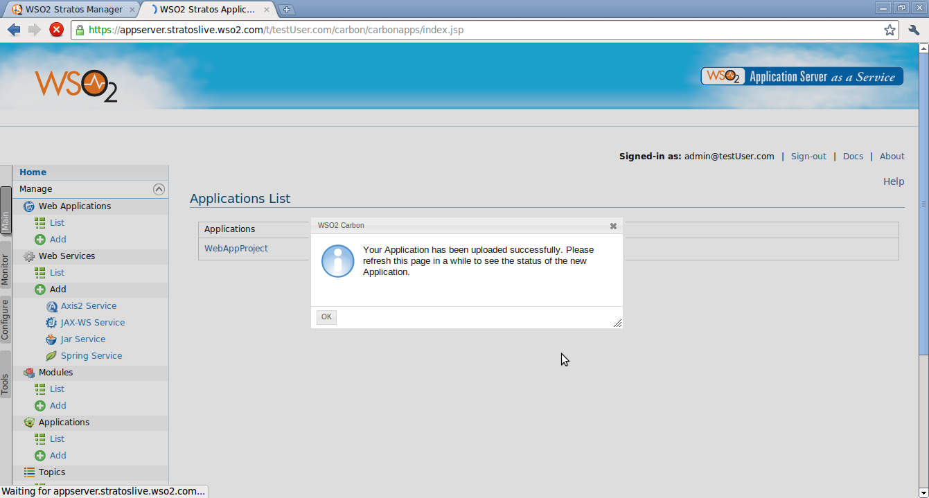 Cloud Platform Blog: How to deploy a Web Application in Stratos Live ...