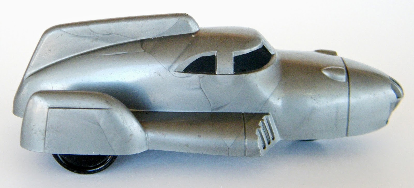 Toys and Stuff: Pyro Rocketship, Early 1950s (silver)
