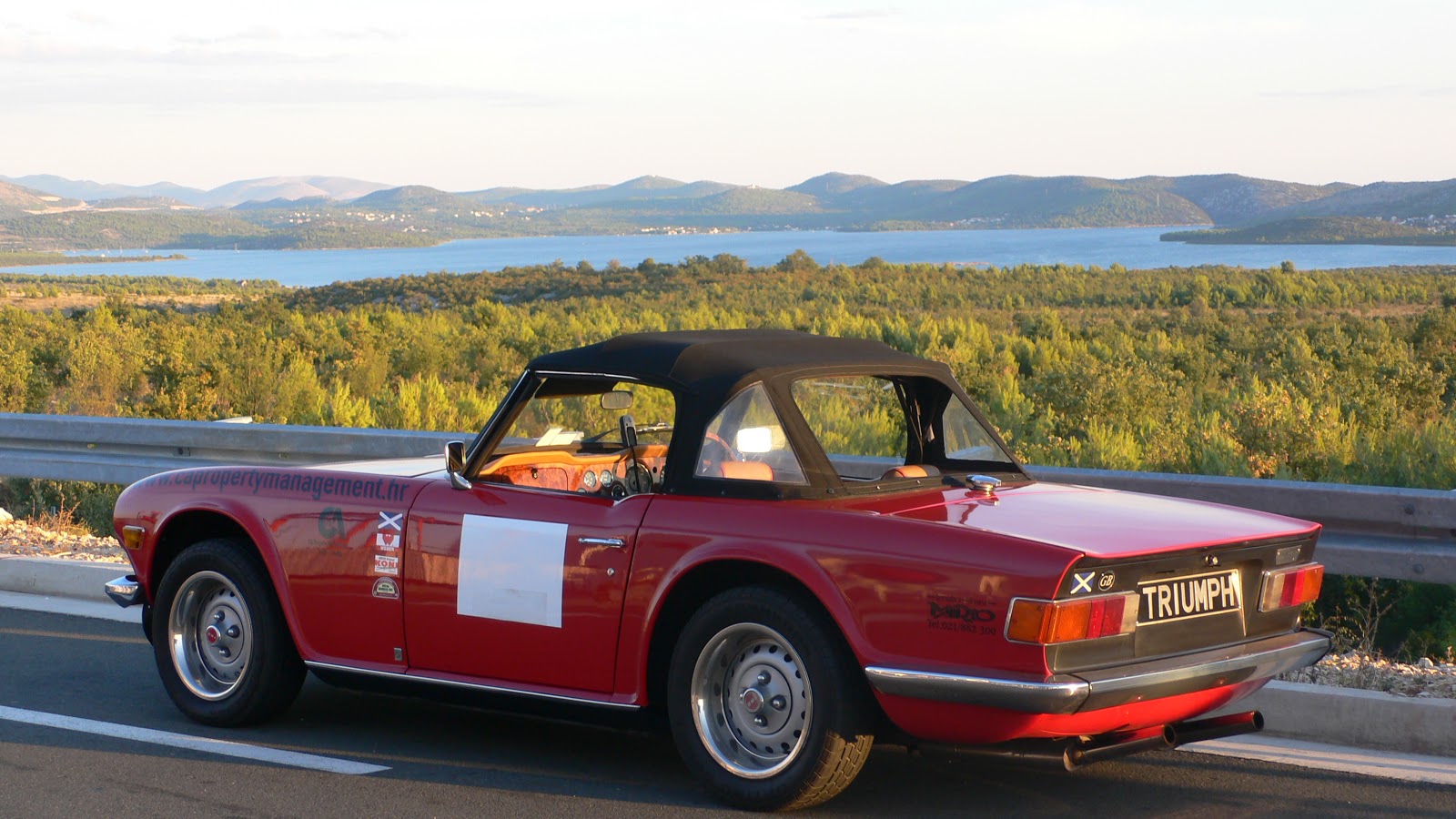 Triumph TR6 Restoration: Some of the Rally,s we have been on.