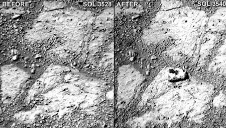 The Presurfer: Mystery Rock 'Appears' In Front Of Mars Rover