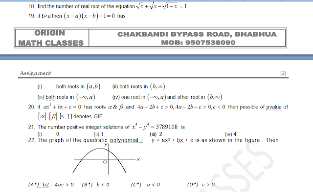 - Origin Math Classes