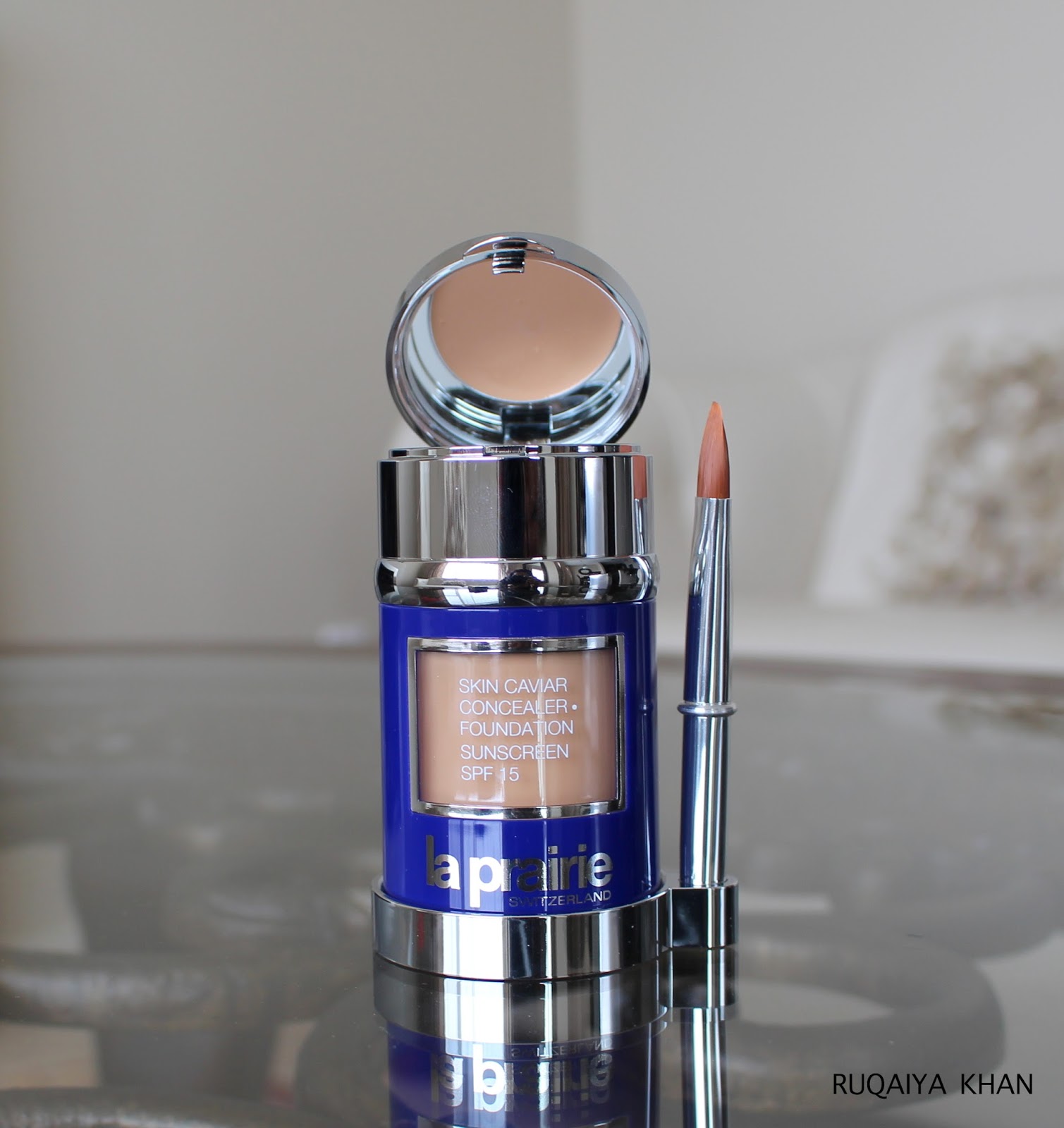 Ruqaiya Khan: LA PRAIRIE Skin Caviar Concealer Foundation SPF 15 in ...