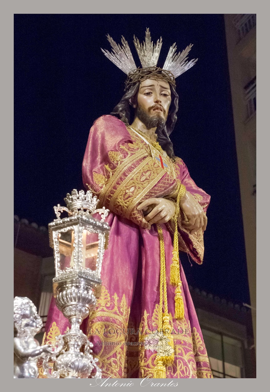Via Crucis con el Cristo del Rescate de Granada, Viernes de Dolores 2015