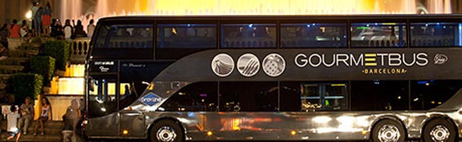 Gourmet Bus. Un restaurante sobre ruedas en las calles de Barcelona ...