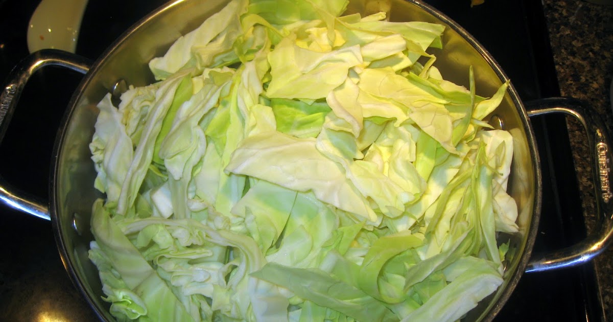 Smothered Cabbage Tutorial - The Virtuous Wife