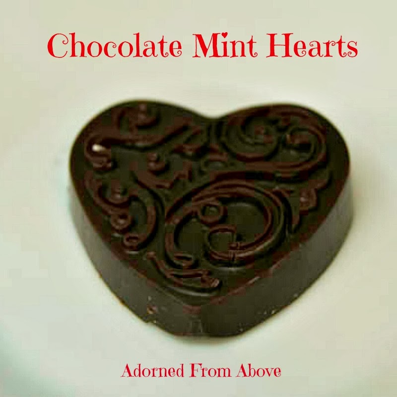 Adorned From Above: Chocolate Mint Hearts