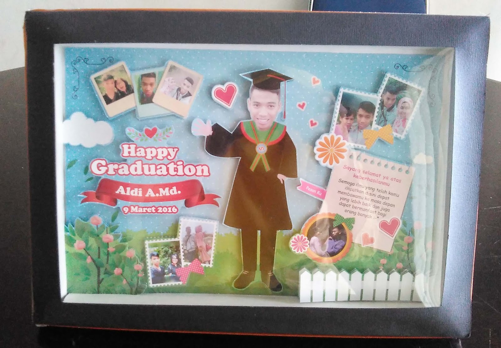 Scrap Frame Wisuda Murah Meriah