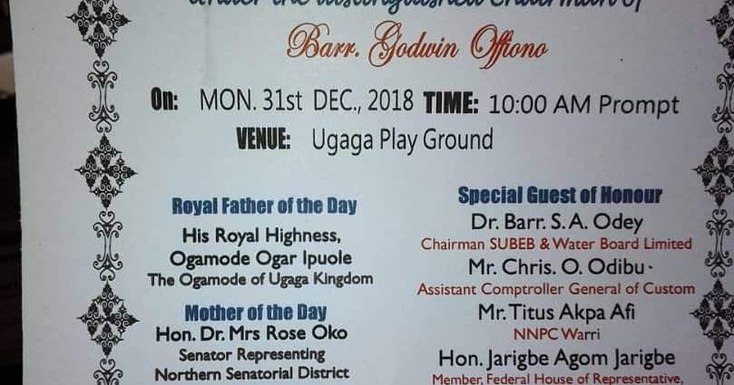 INVITATION TO YOUTH CULTURAL DAY CELEBRATION - THE EAGLES VOICE BLOG