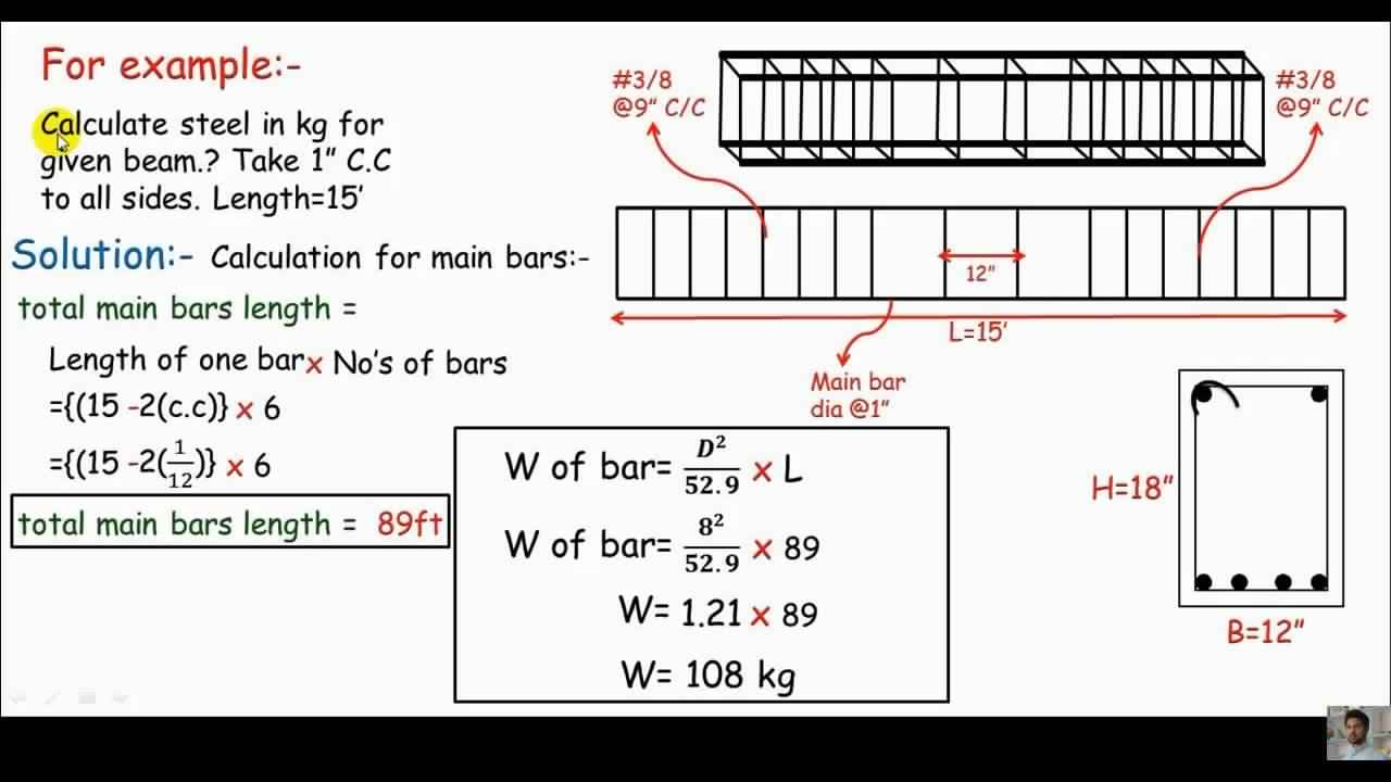 How to do Steel calculation for simple rectangular beams