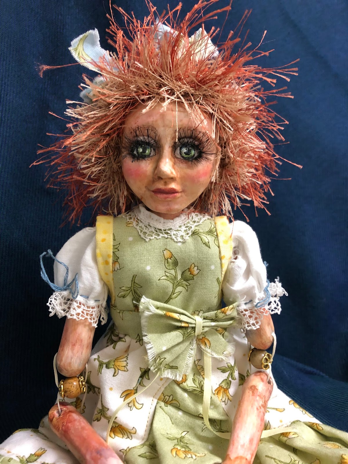 Urban Stitcher®: Meet New and Improved Paper Clay Doll Maddy
