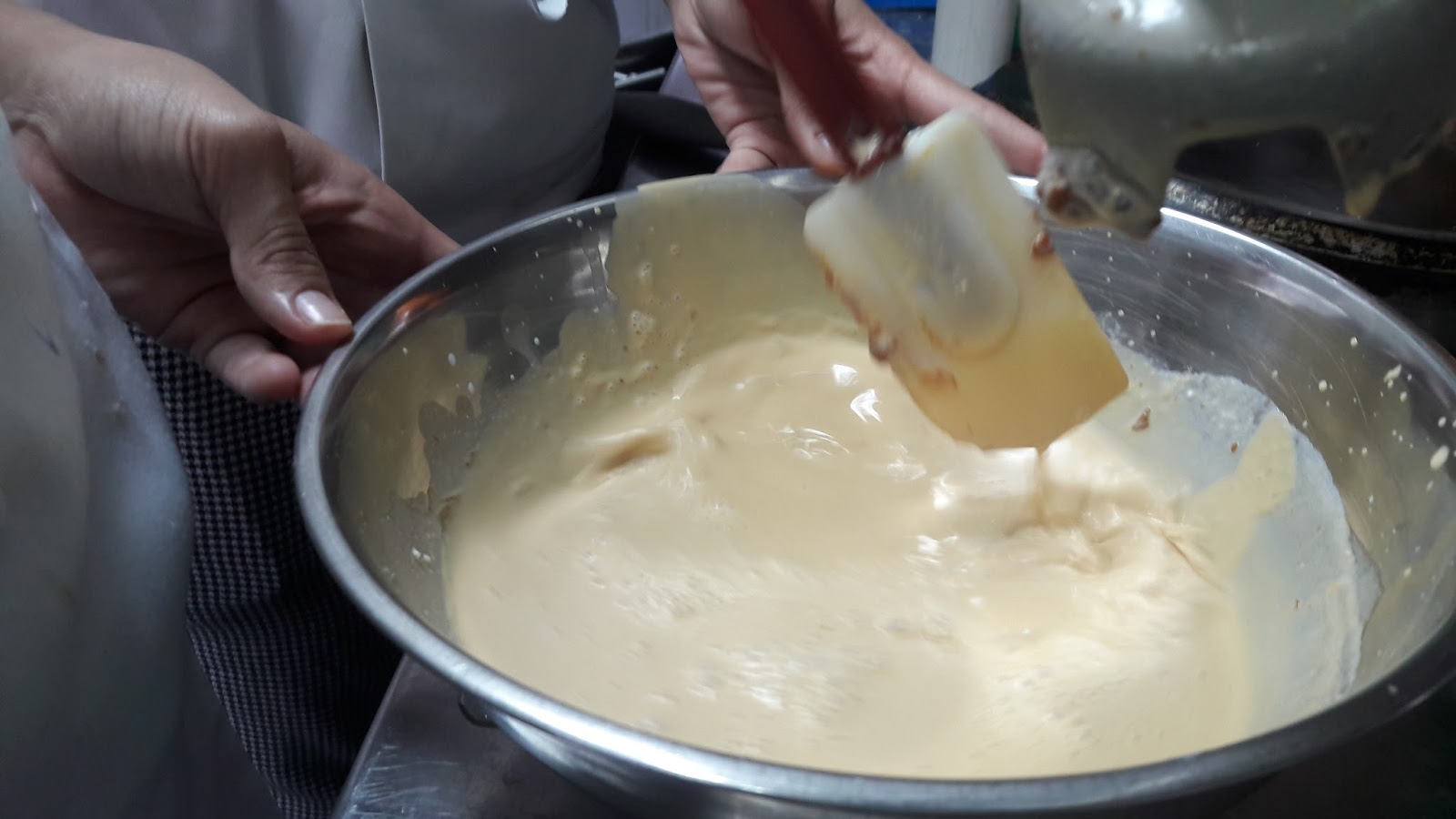 HELADO DE DULCE DE LECHE Y SORVETO DE BANANA