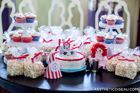 Aesthetic Oiseau: Raggedy Ann Birthday Party