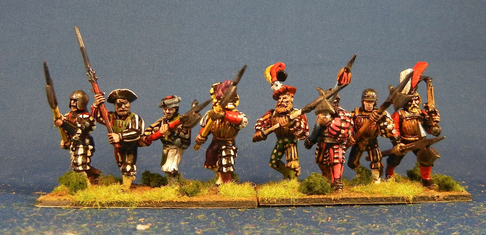 Bob's Miniature Wargaming Blog: More 28mm renaissance