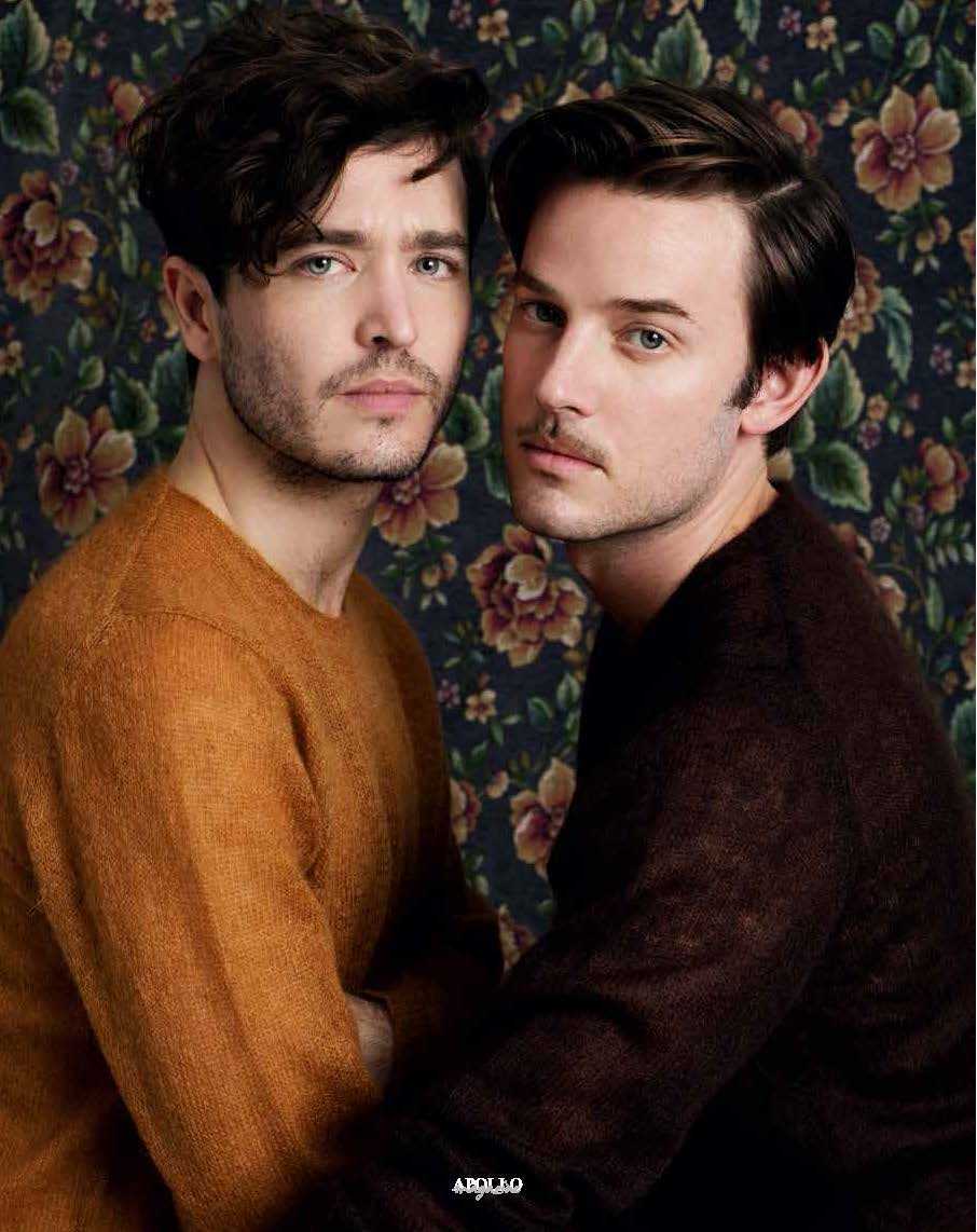 Alexander Vlahos y Evan Williams para Apollo Magazine por Mary Brown