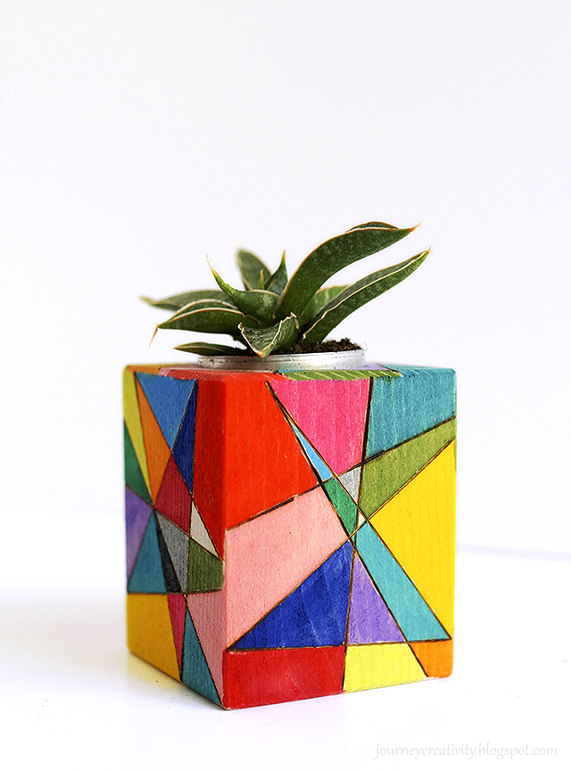 Wooden pots - Journey into Creativity