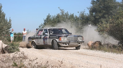 Clássicos sobre rodas: W123 - Rally