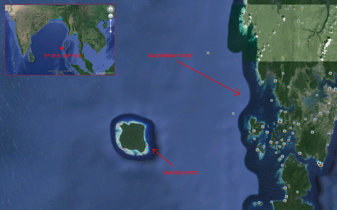 Near Tecnologico: Isla Sentinel del Norte