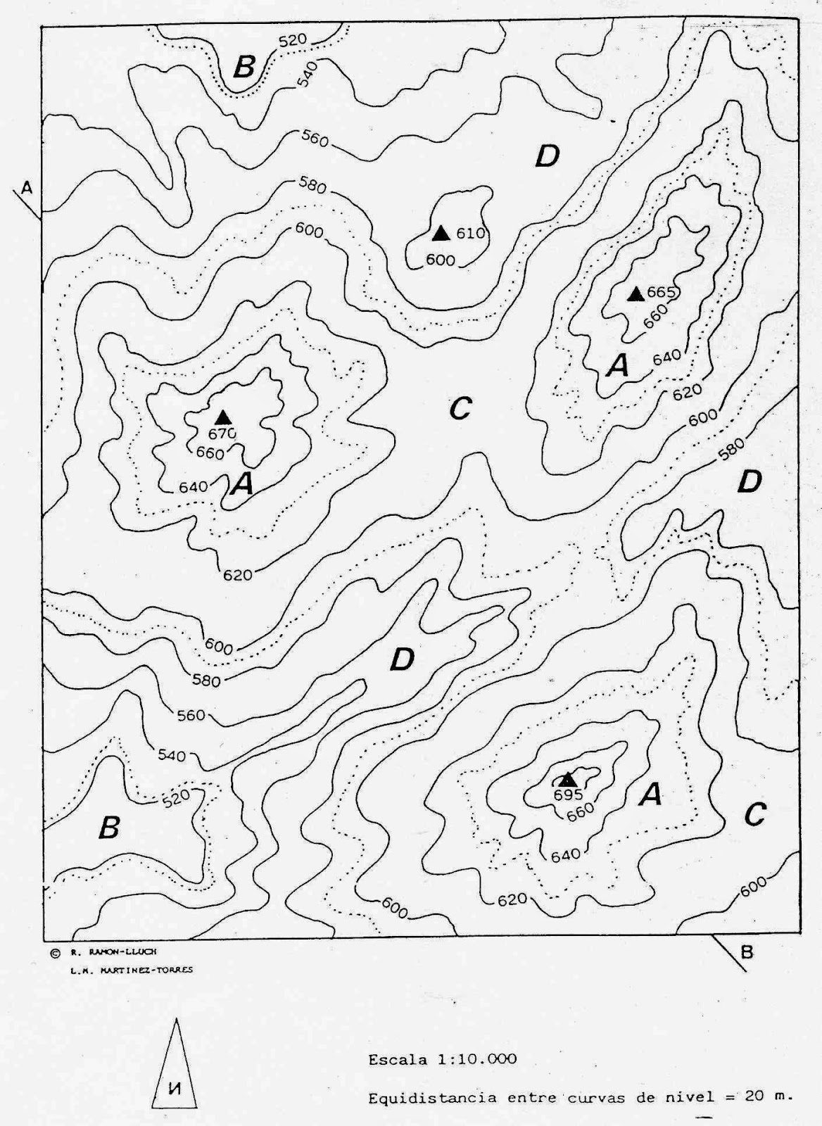 aulabiogeotoni: 1º BACHILLERATO. INTERPRETACIÓN DE MAPAS TOPOGRÁFICOS Y ...