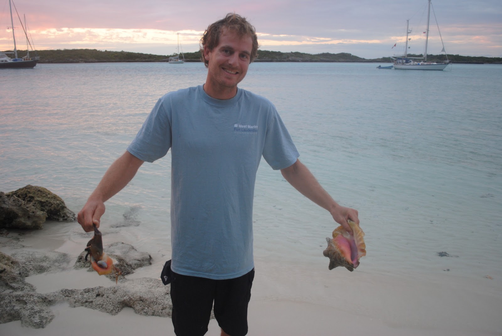 Sailing the Tanqueray: Conch Cleaning