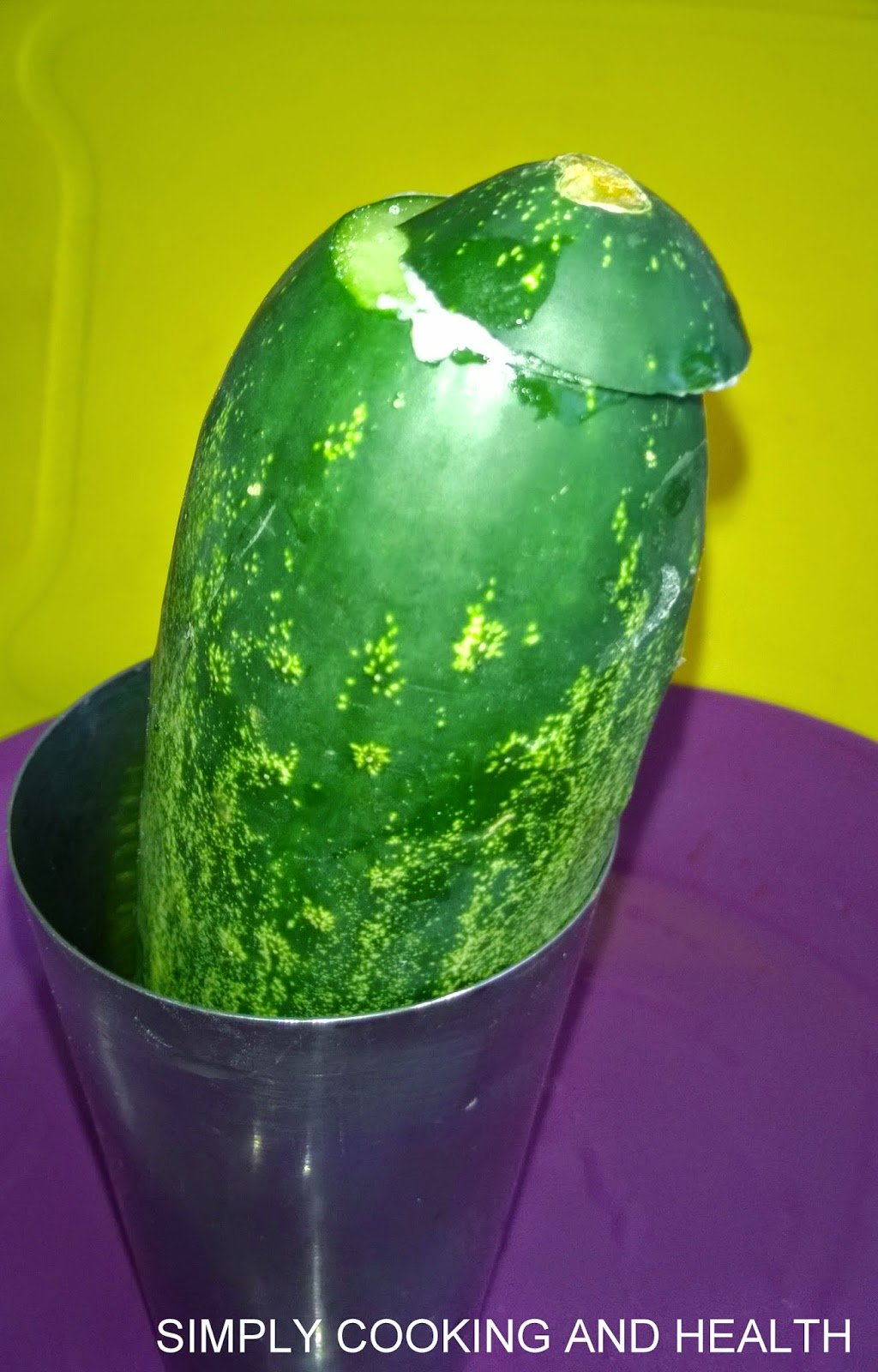 Simply Cooking and Health: Easy mild cucumber curry