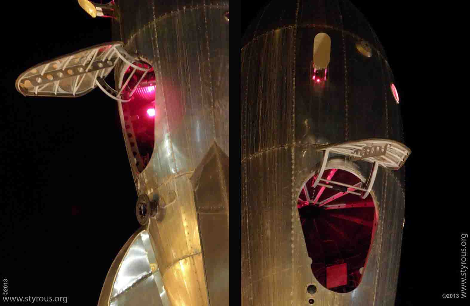 The Styrous® Viewfinder: Raygun Gothic Rocketship Blasts Off