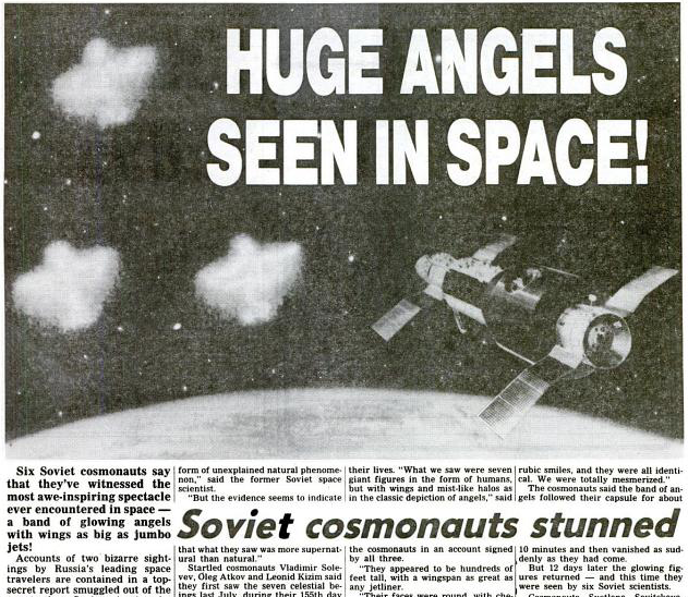 Angelic Beings Seen In Space By Astronauts And Satellites | Beyond ...