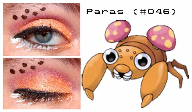 PACROID: Pokemon Eyeshadow Designs