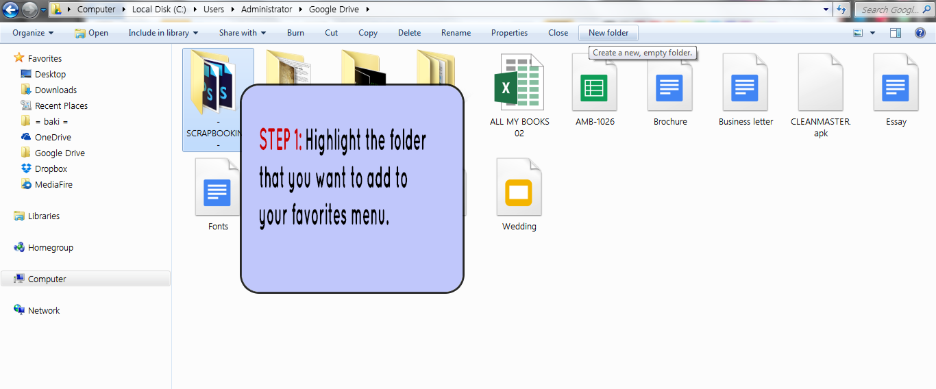 Round 2: How to Add Folders on the Navigation Bar (Easy Tutorial #1)