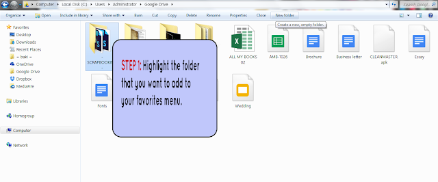 Round 2: How to Add Folders on the Navigation Bar (Easy Tutorial #1)