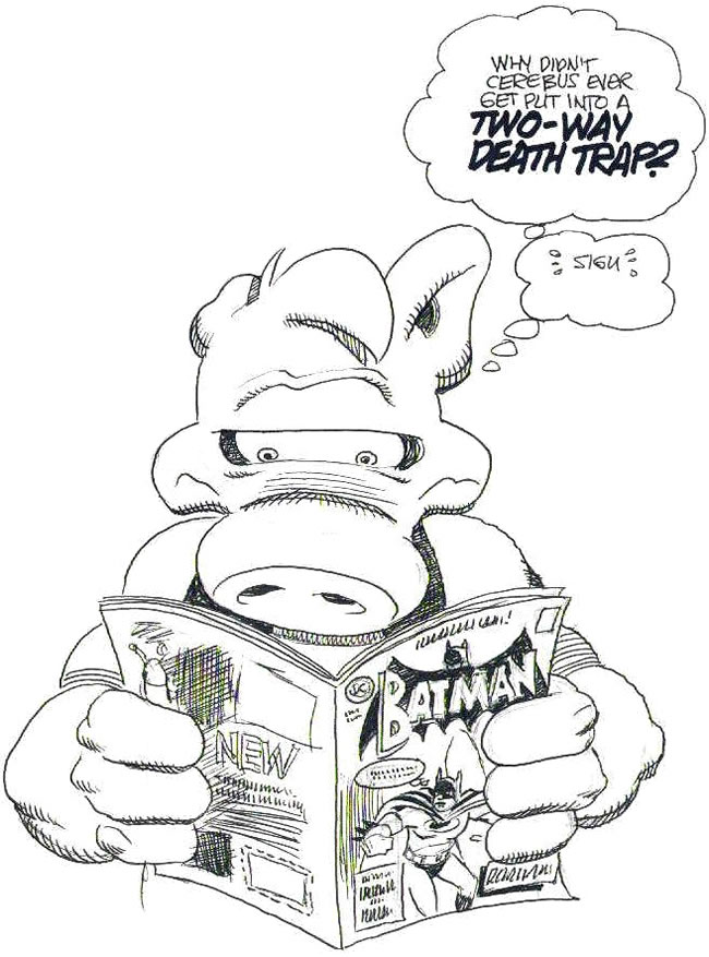 A MOMENT OF CEREBUS: Jeff Seiler: Dave Sim & Me
