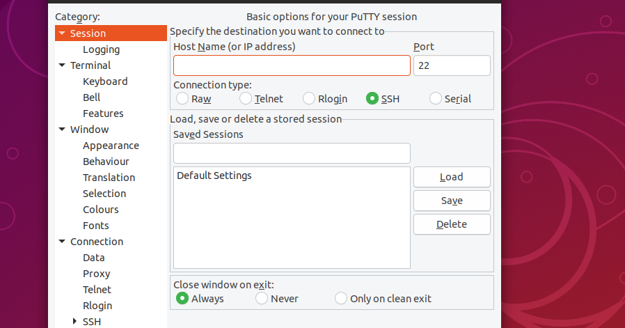 Cara Mudah Install Putty di Ubuntu Linux - LinuxSec Cara Mudah Install Putty di Ubuntu Linux - LinuxSec