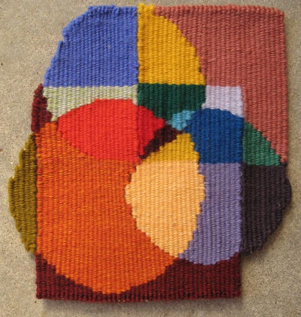 marymac: Practising my tapestry weaving