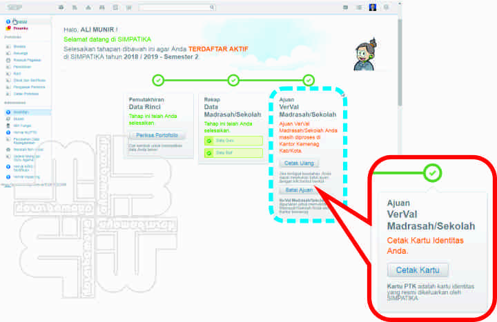 5 Langkah Pengajuan SKMT dan SKBK (S29) Simpatika - Ayo Madrasah