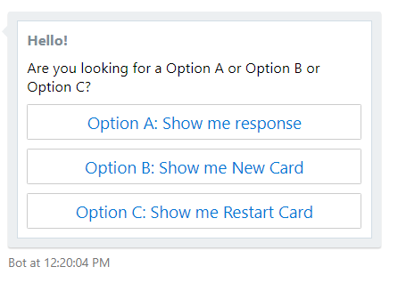 Aspiring Architect: Adaptive Cards in Bot Framework