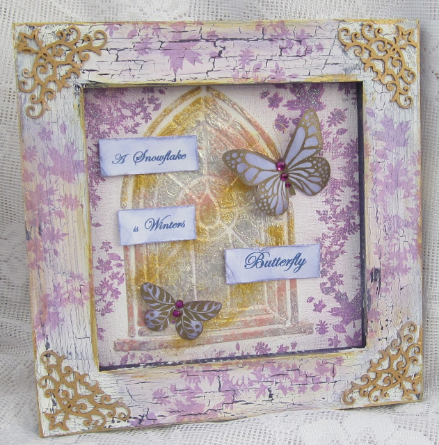 Floral Fantasies: A Snowflake is Winter's Butterfly