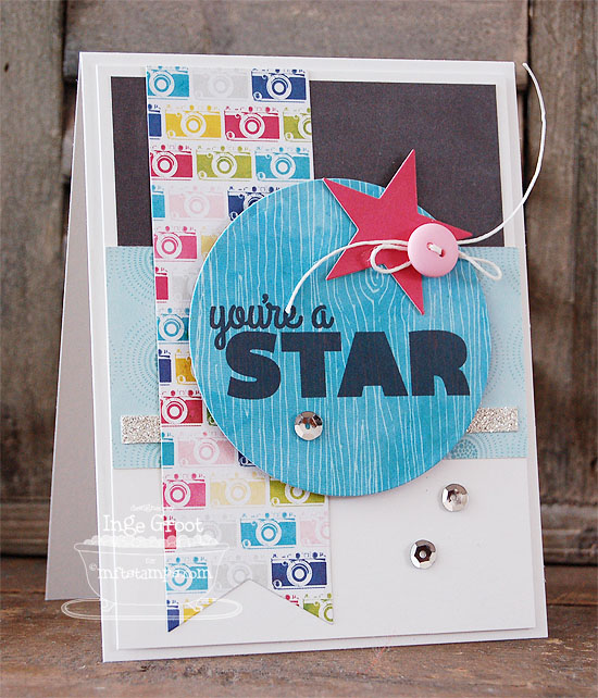 MFTWSC129, You're a Star - Patterned Paper