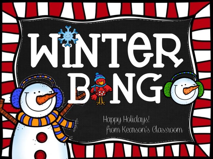 Kearson's Classroom: BINGO!