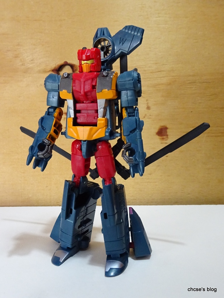 ChCse's blog: Toy Review: Transformers Unite Warriors UW-EX Hepter (Ro-Tor)
