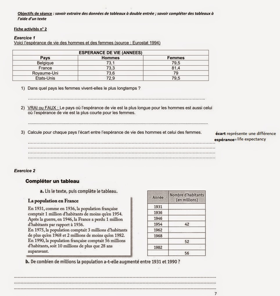 Apprenons ensemble: Maths_la gestion des données