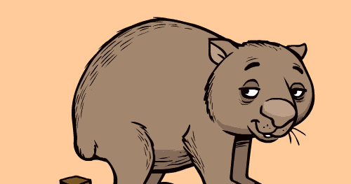Viviendo con superdotados: Los wombat