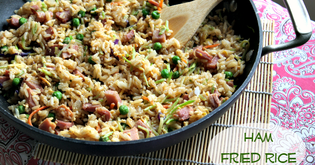 Ham Fried Rice {Leftover Ham Recipe} — Mommy's Kitchen